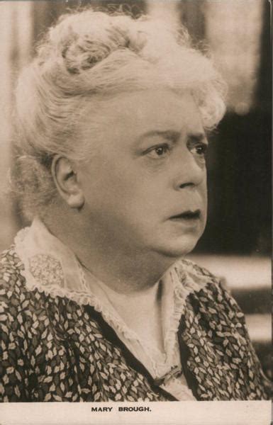 Mary Brough Actresses Postcard