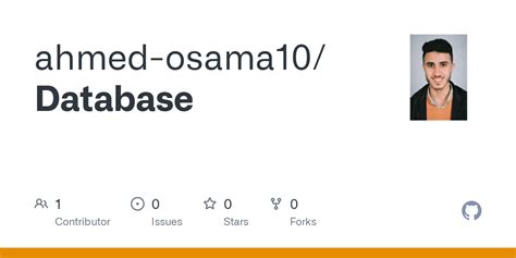 GitHub Ahmed Osama Database