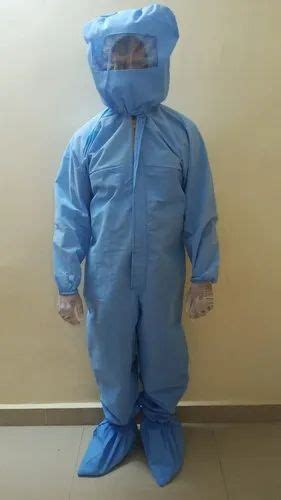 Standard Disposable 90 Gsm Non Woven Fabric Personal Protective Kit
