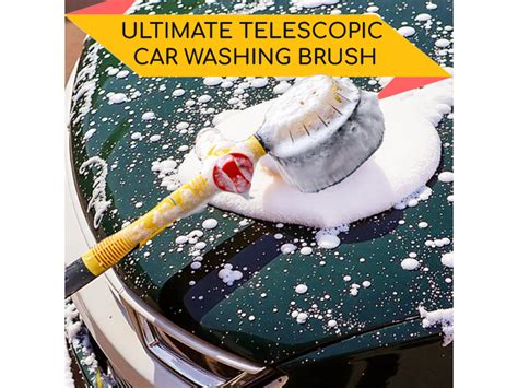 Rotating Car Wash Brush With Soap Dispenser And Hose