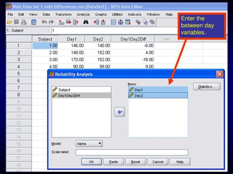 Ppt Test Retest Reliability Icc And Day To Day Variation Powerpoint Presentation Id 750565