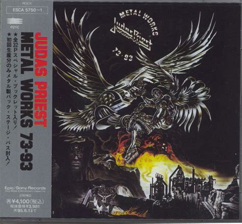Judas Priest Metal Works Japanese 2 Cd Album Set —