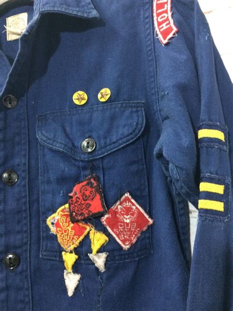 Cub Scouts Shirt W Merit Patches Boardwalk Vintage