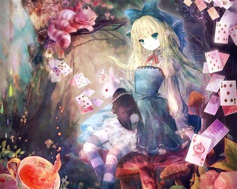 Алиса в стране чудес арты и красивые картинки скачать бесплатно