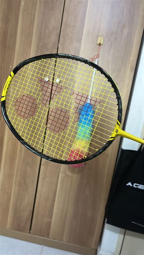 Wtt Wts Yonex Nanoflare 1000z Badminton Racket Sports Equipment