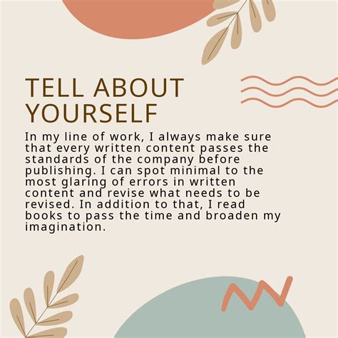 Free Printable About Me Templates To Customize Online