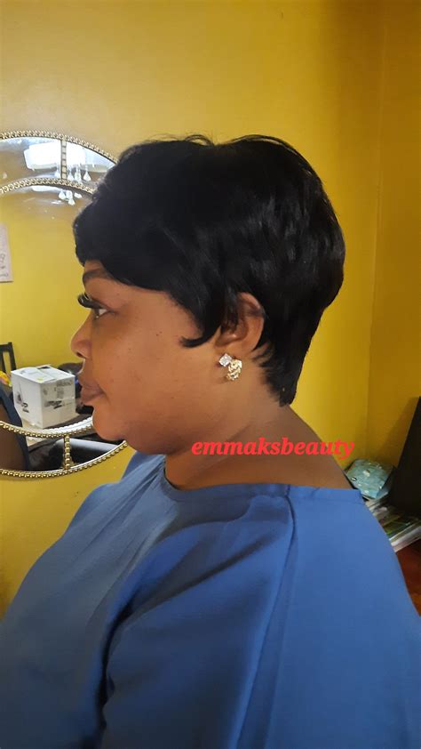 Virgin Brazilian Pixie Cut Human Hair Short Wigs Etsy
