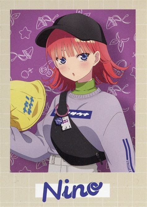 駿河屋 中野二乃 等身 フォトカード 「五等分の花嫁∽ サウナ行こう ×アニメガ×ソフマップ」 対象商品購入特典（キャラクターカード）