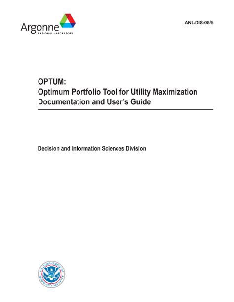 Pdf Optum Optimum Portfolio Tool For Utility Maximization