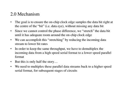 ppt elastic buffer data transfer in 2 clock domains powerpoint