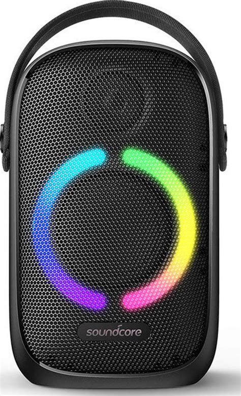 Anker SoundCore Rave Neo Portable Bluetooth Speaker Beat Driven Light Show Fully Waterproof