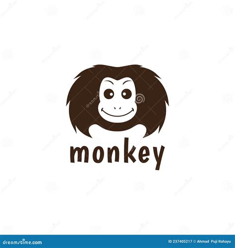 Face Lion Tailed Macaque Logo Design Vector Graphic Symbol Icon Sign