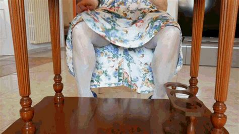 Looking Under A Small Table Mp4 1920x1080 Fhd Princess Of Volcanoes