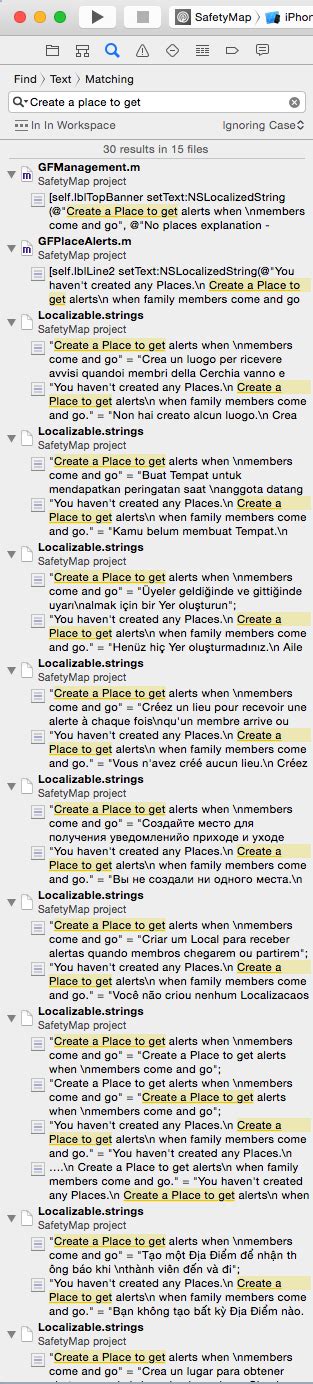 Ios Xcode Search Scope To Exclude Files Or Path Stack Overflow