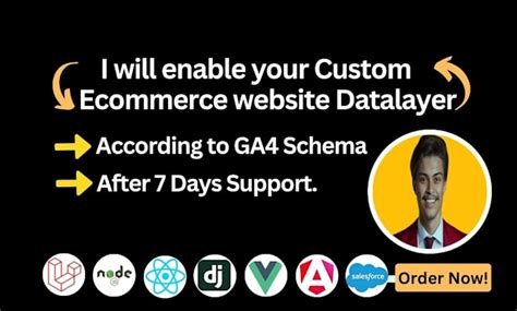 fix or build your custom ecommerce website data layer according to ga4