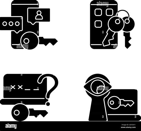 Forget Me Not Flowers With Negative Space Stock Vector Images Alamy