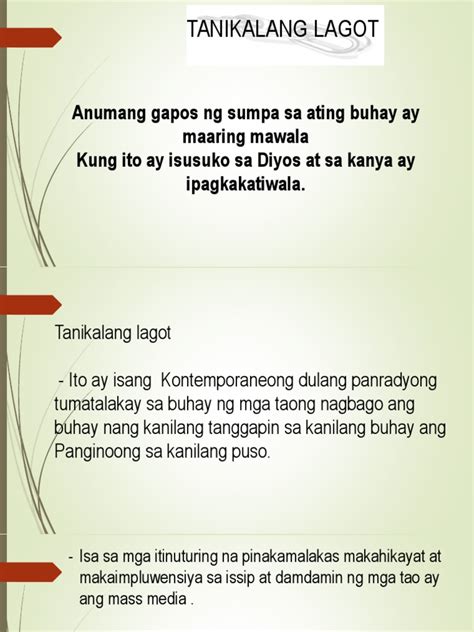 Tanikalang Lagot 2 Pdf