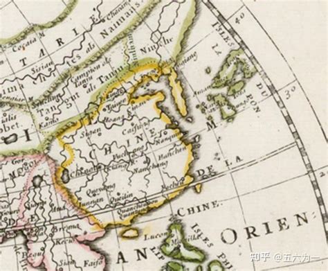 外国地图能证清朝只有内地18省？130幅高清国外古地图看明（中国）与清（中华帝国），兼驳“元清非中国” 知乎