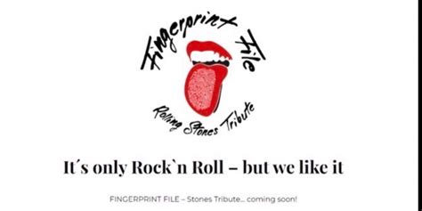Fingerprint File Rolling Stones Tribute Band From Mainz Mukken