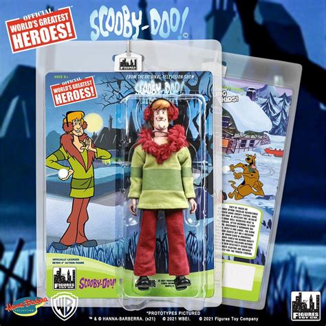 Scooby Doo Retro 8 Inch Action Figures Series Shaggy Winter Variant