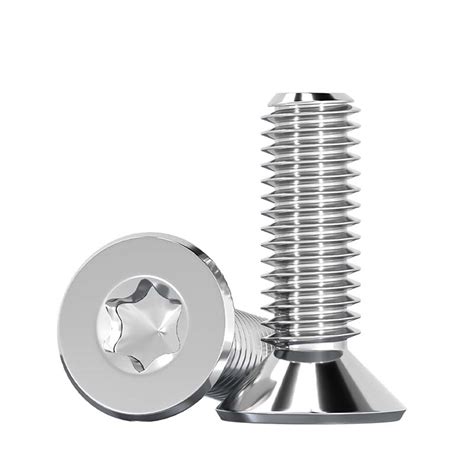 Stainless Steel Anti Theft Flat Head Machine Screw Iso14582 Bolts