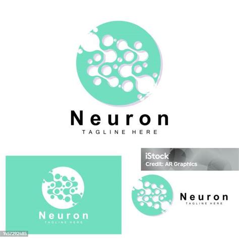 뉴런 로고 디자인 벡터 신경 세포 일러스트 레이 션 분자 Dna 건강 브랜드 로고에 대한 스톡 벡터 아트 및 기타 이미지 로고 혁신 개념 Dna Istock