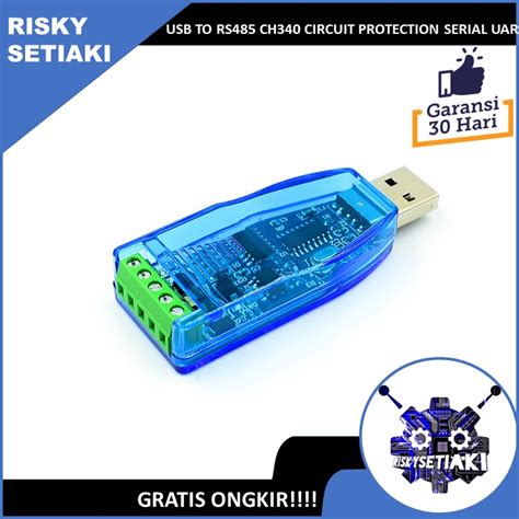 Jual Usb To Rs485 Ch340 Circuit Protection Serial Uart Converter