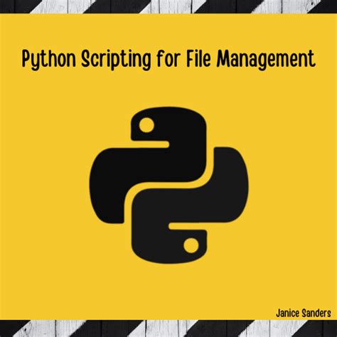 Python Scripting For File Management