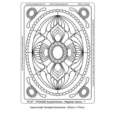 Easy Emboss Templates Archives Parchcraft Australia Uk