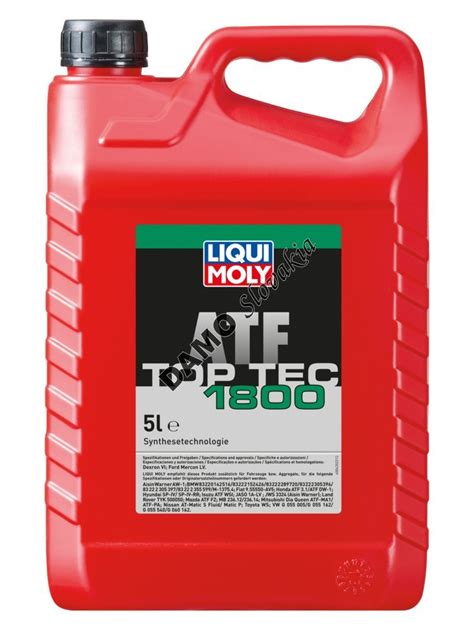 LIQUI MOLY TOP TEC ATF 1800 - 5l (20662) | Motorové oleje.sk