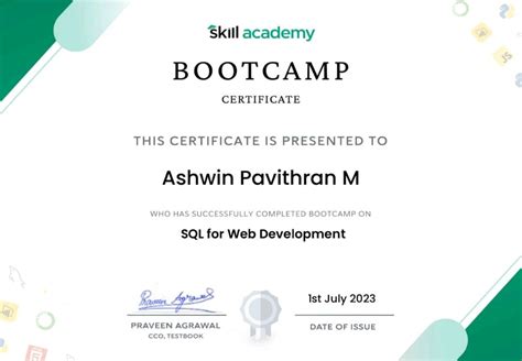 Ashwin Pavithran M On Linkedin Sql
