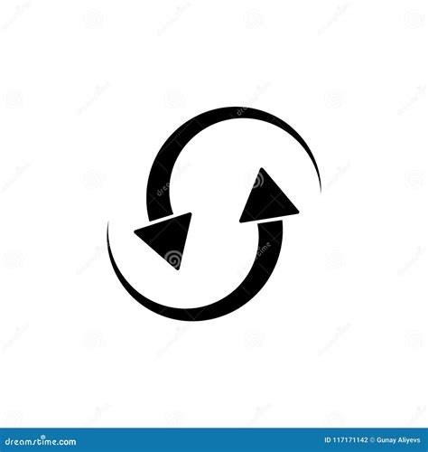 Reboot Icon Element Of Web Icon For Mobile Concept And Web Apps