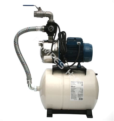 Surpresseur horizontal 24L avec pompe auto amorçante 0 55 Kw