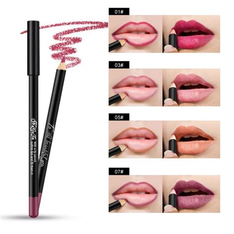 New Brand Matte Lip Liner Pencil Smooth Natural Waterproof Lip Pencil