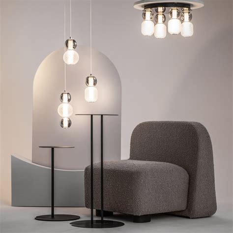 Maytoni Lampada Da Soffitto A LED Con Diffusori In Vetro Dal Design Moderno Collezione Drop