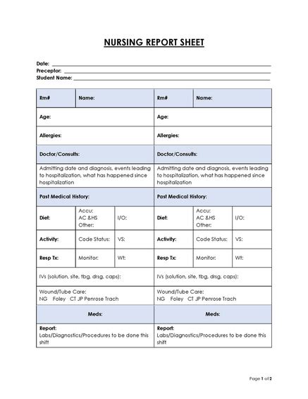 How To Write Nursing Notes Nursing Note Examples