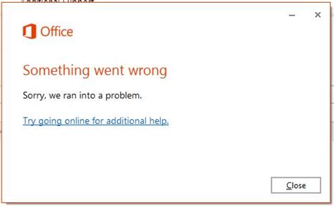 Office Fails To Install Microsoft Community