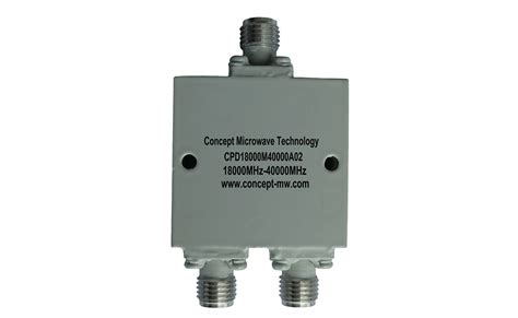 High Quality 2 Way 292mm Wilkinson Power Divider From 18000mhz 40000mhz Factory And