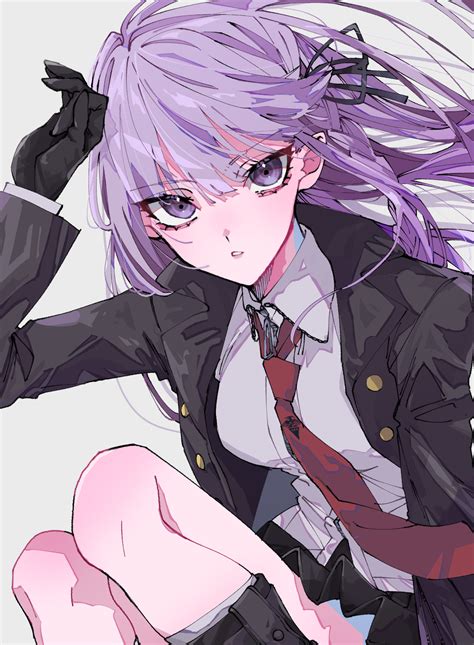 Kirigiri Kyoko Danganronpa And More Drawn By Ru Pe Gstm Danbooru