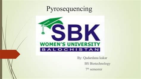 Pyrosequencing Pptx