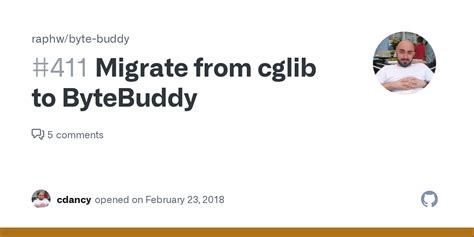 Migrate From Cglib To Bytebuddy · Issue 411 · Raphwbyte Buddy · Github