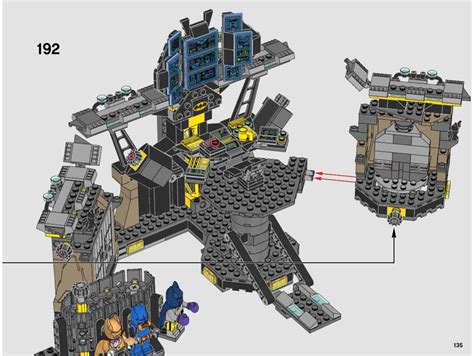 View Lego® Instruction 70909 Batcave Break In Lego Instructions And