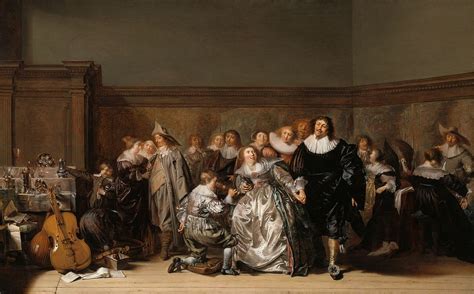 An Elegant Company Pieter Codde Free Photo Illustration Rawpixel