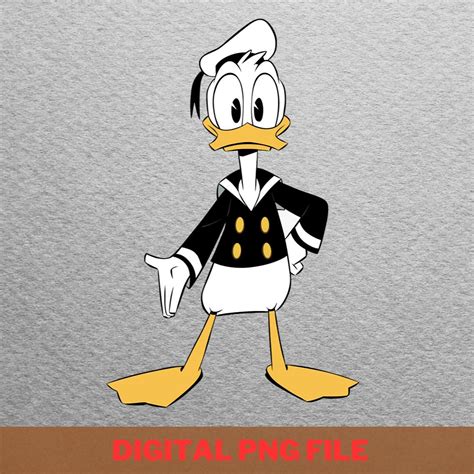 Donald Duck Head Png Duck Donald Png Huey Duck Digital Png Inspire