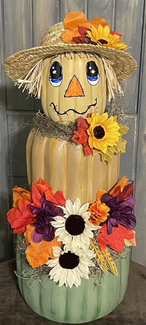 💲dollar Tree Fanatics Crafts And Decor💲 Dollar Tree Stackable Pumpkins