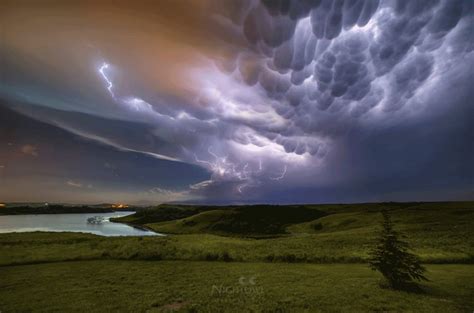 Dangerous Power Of Nature Supercell Storm Clouds Compilation