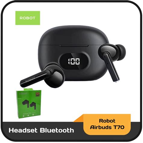 Jual Headset Bluetooth Robot T10 T30 True Wireless Earbuds Shopee Indonesia
