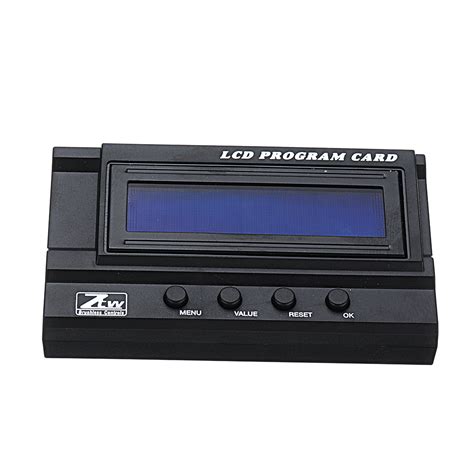 ZTW LCD Program Card For Beast Series 1 5 Rc Car Brushless Electronic Speed Control Price 18