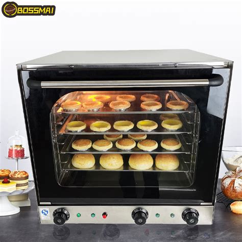 Electric Hot Air Baking Oven Bakery Food Bread Baking Pizza Convection