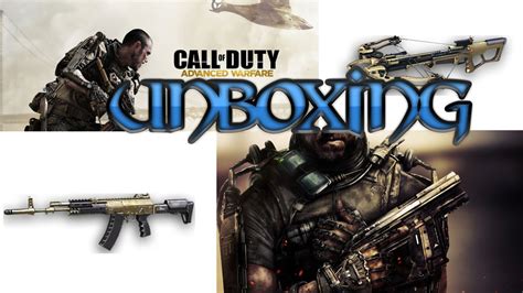 Unboxingcall Of Duty Advanced Warfare Day Zero Youtube
